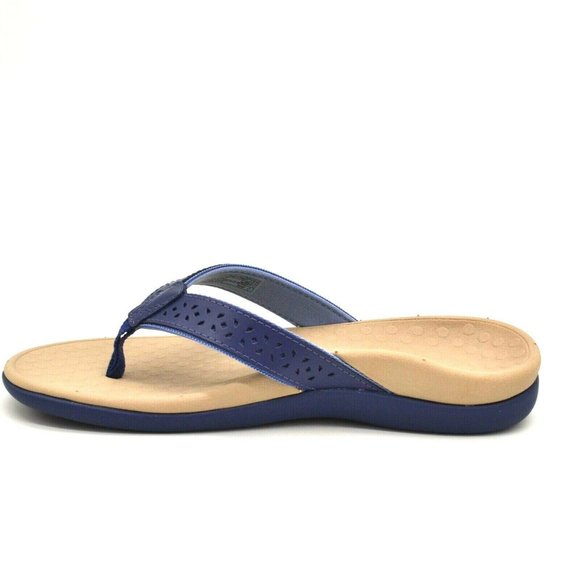 Vionic | Shoes | Vionic Women Tideperf Thong Sandal Blue New | Poshmark